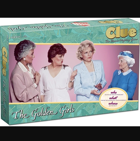 Hasbro | Games | Clue Golden Girls Boardgame | Poshmark